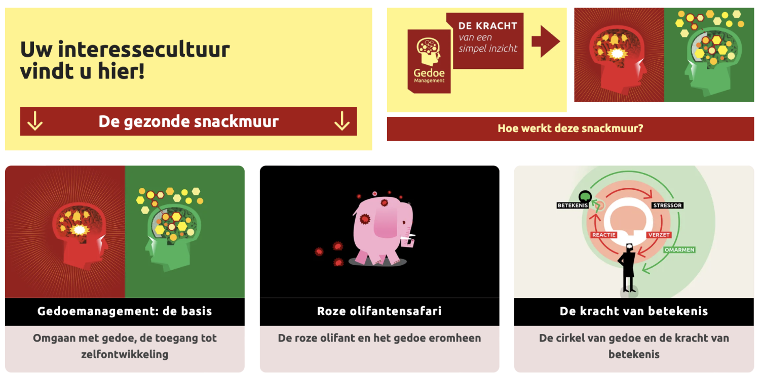 Gezonde snackmuur | Gedoemanagement